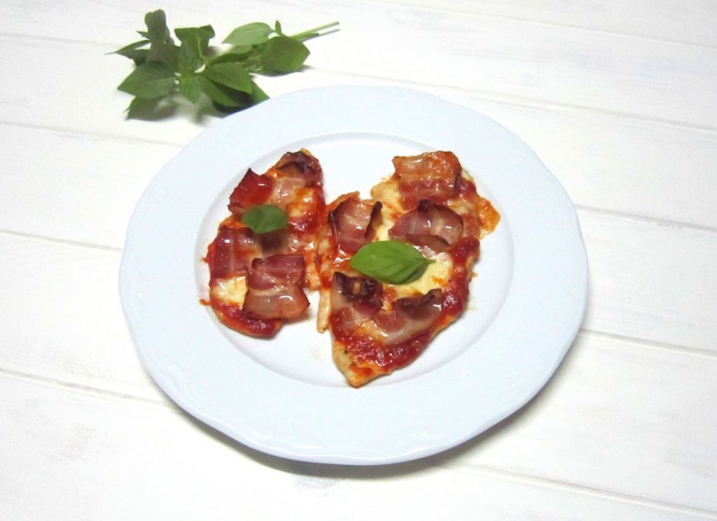 Pechuga de pollo al estilo italiano. Receta fácil y rápida.