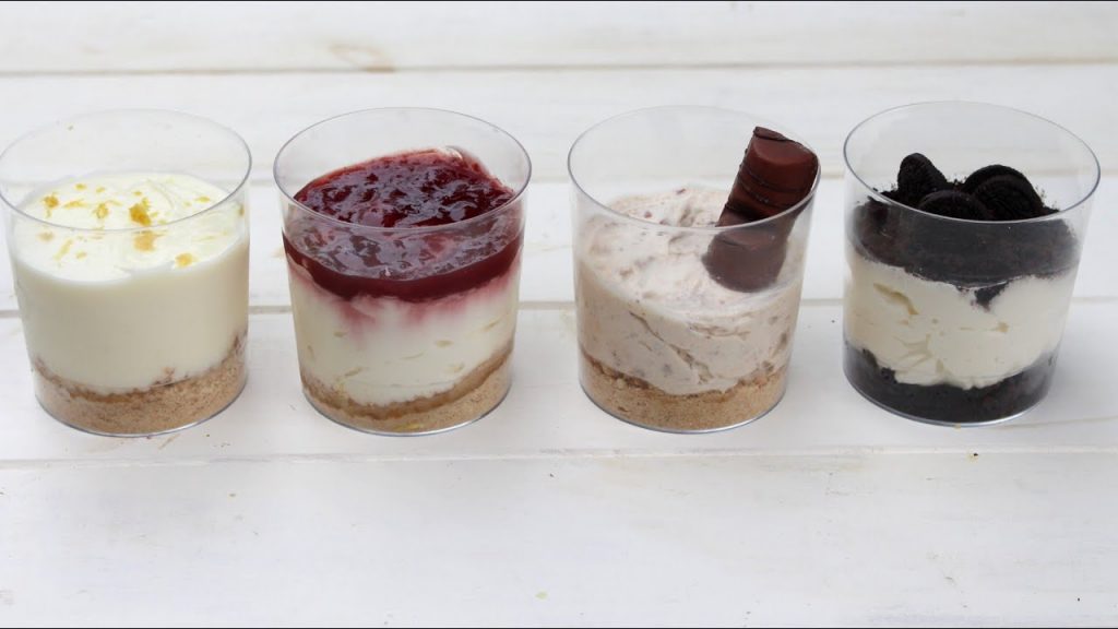 4 postres en vasitos fáciles y rápidos - Saltando la dieta