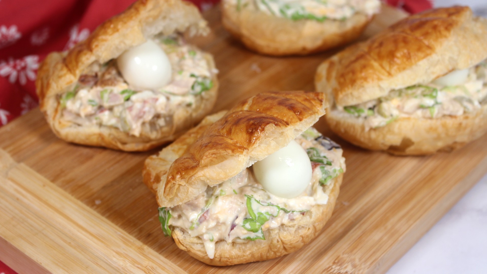 Conchas de hojaldre rellenas - Saltando la dieta